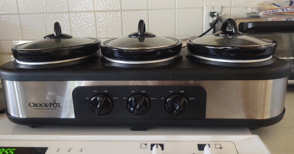 Crock-Pot trio slow cooker / warmer for $35 in Phoenix, AZ | Finds ...