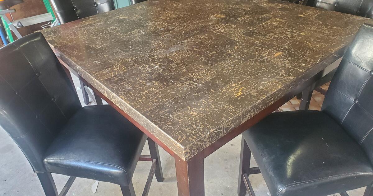 Real marble kitchen table (square table) for $175 in Lantana, TX | For ...