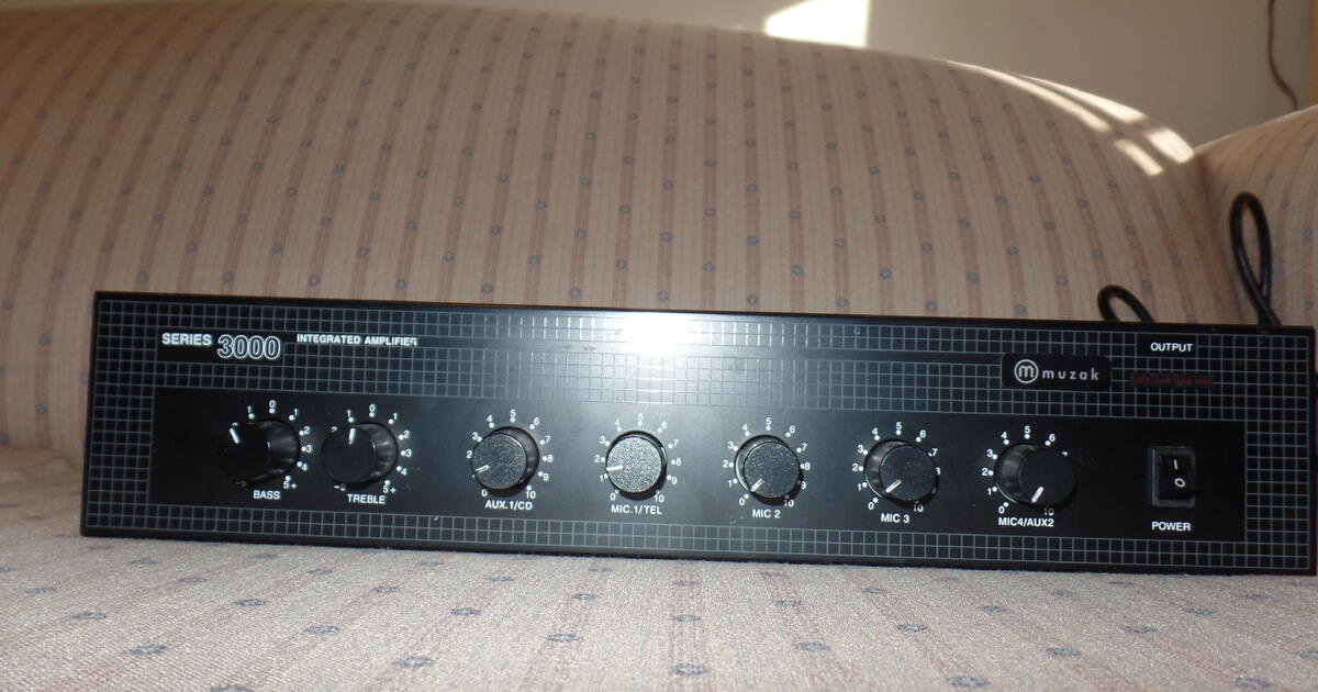PASO T3120 MOH integrated amp for $30 in Harvard, MA | Finds — Nextdoor