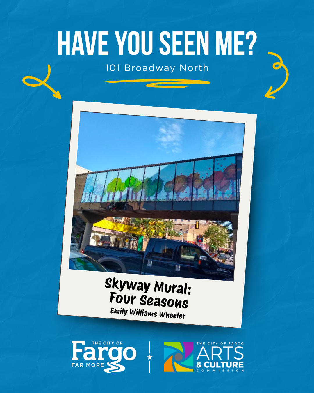 #RipplesOfImpact In Action in Fargo – “The Four Seasons Skyway Mural ...