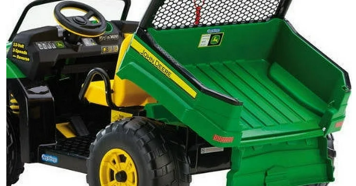 Peg Perego John Deere Gator XUV 12-volt Battery-Powered Ride-On for ...