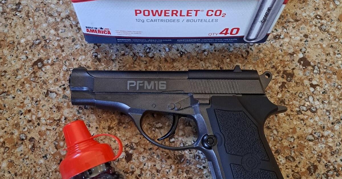 Crosman PFM16 CO2 semi-auto BB gun for $50 in Raleigh, NC | Finds ...
