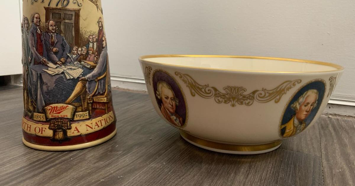 1776 Historical Cup and Bowl for $15 in Fort Worth, TX | For Sale ...