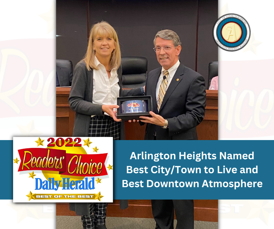 Village of Arlington Heights Named Best City/Town to Live and Best ...