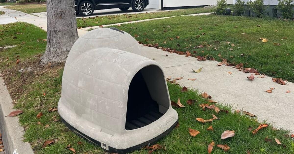 Curb Alert -Big igloo doghouse for Free in Hawthorne, CA | For Sale ...