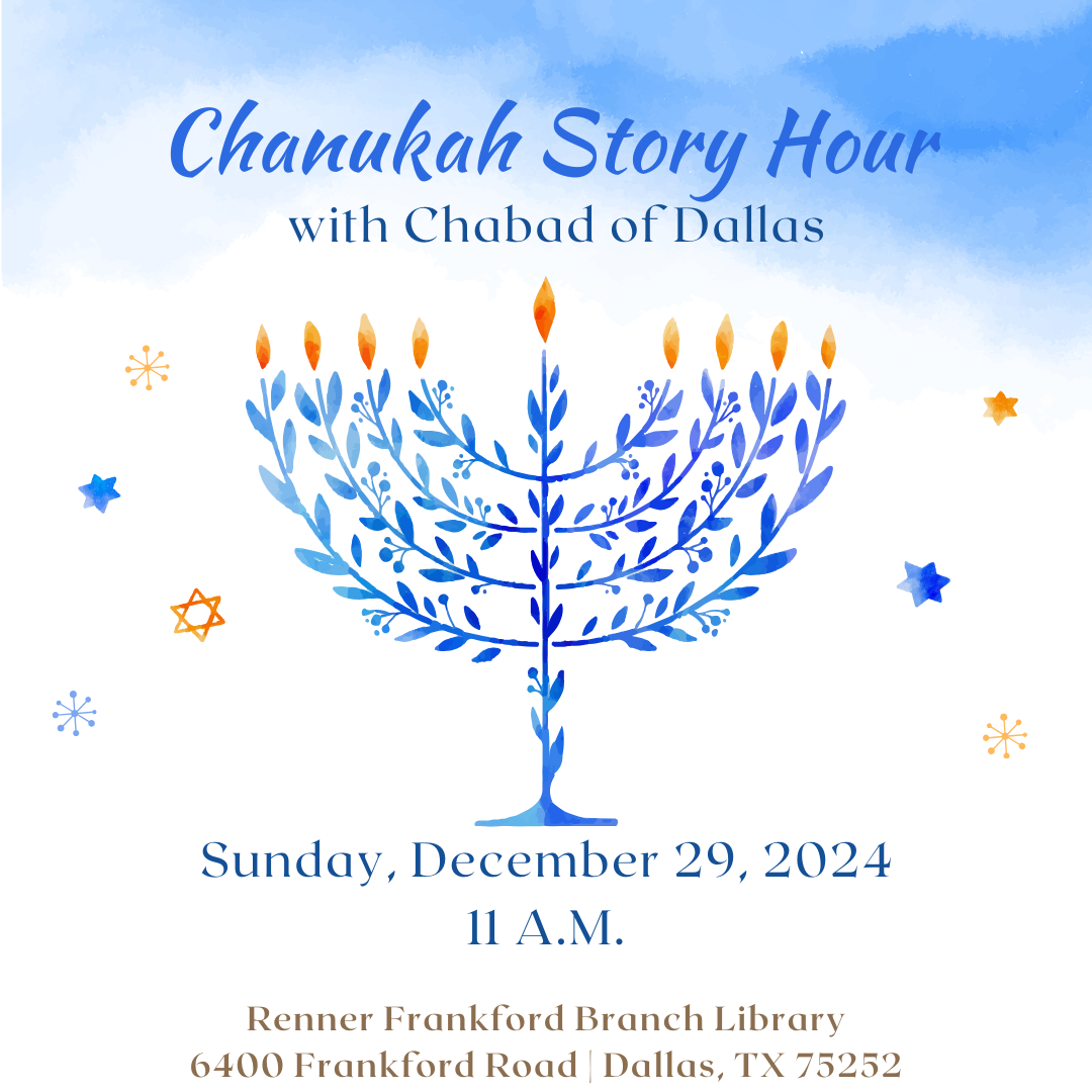 Join us tomorrow at the Renner Frankford Branch Library as we celebrate ...