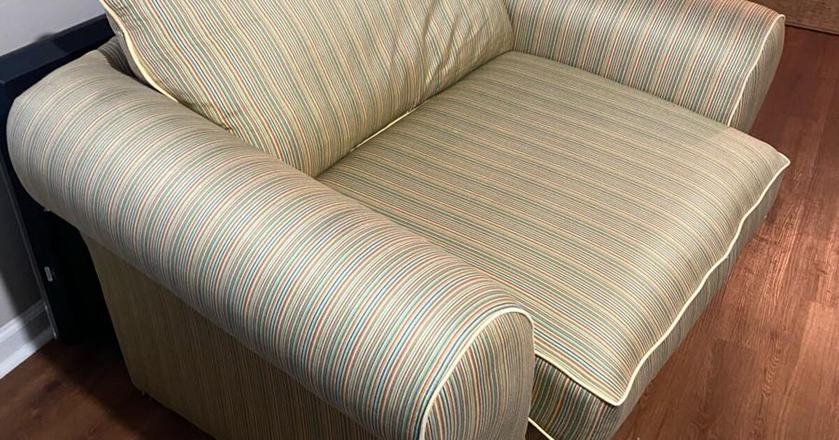 Multicolored Large Overstuffed Chair for $20 in Jacksonville, FL | For ...