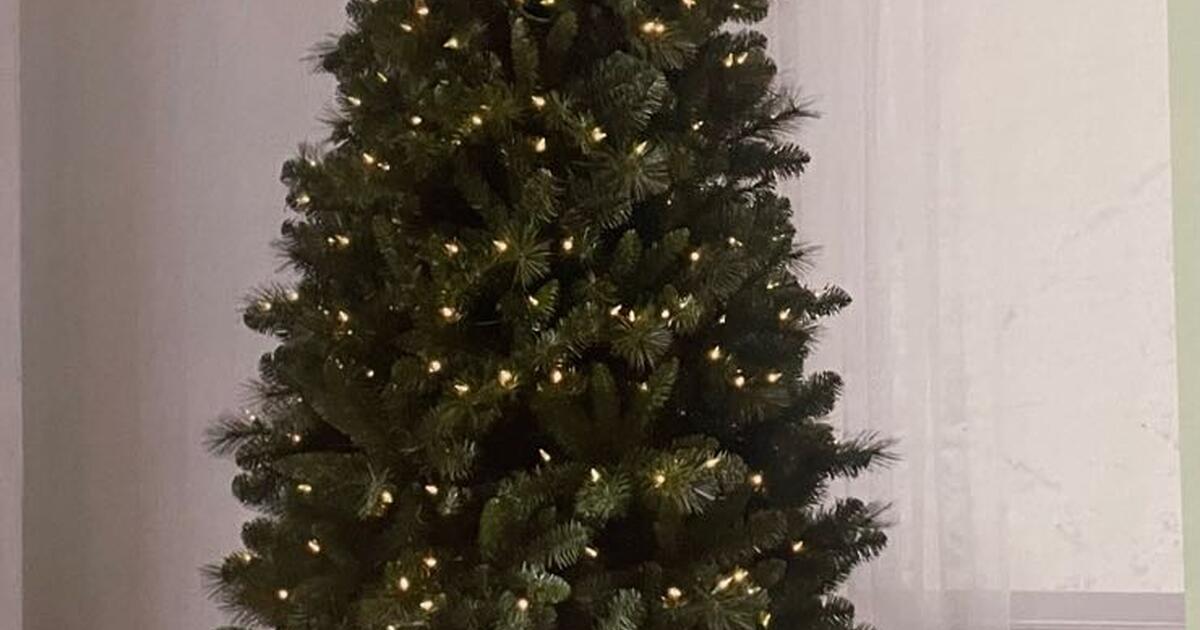 9 FT Prelit Robinson Fir Tree for $55 in Durham, NC | For Sale & Free ...