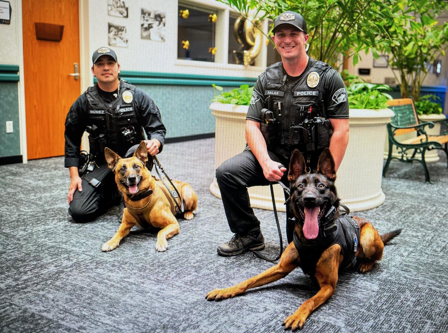 Thank you to our Burbank Police Foundation who donated ballistic vests ...