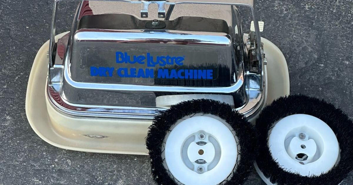Vintage Blue Lustre Dry Clean Machine for $10 in Palm Desert, CA | For ...