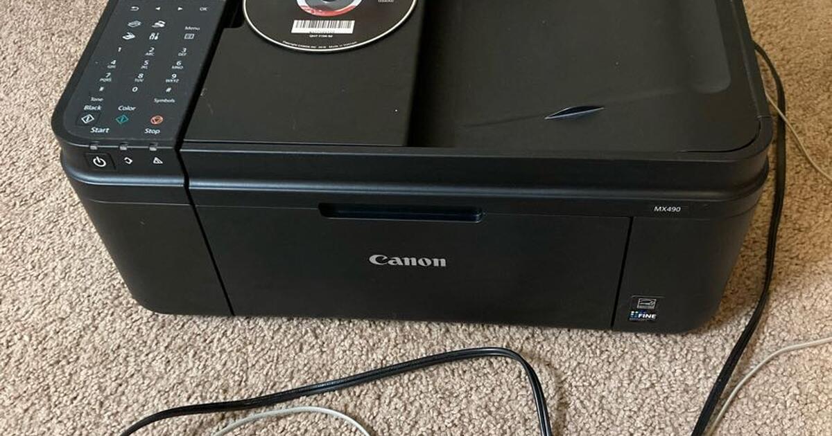 Canon PIXMA MX490 All-in-One Printer for $25 in Oldsmar, FL | For Sale ...