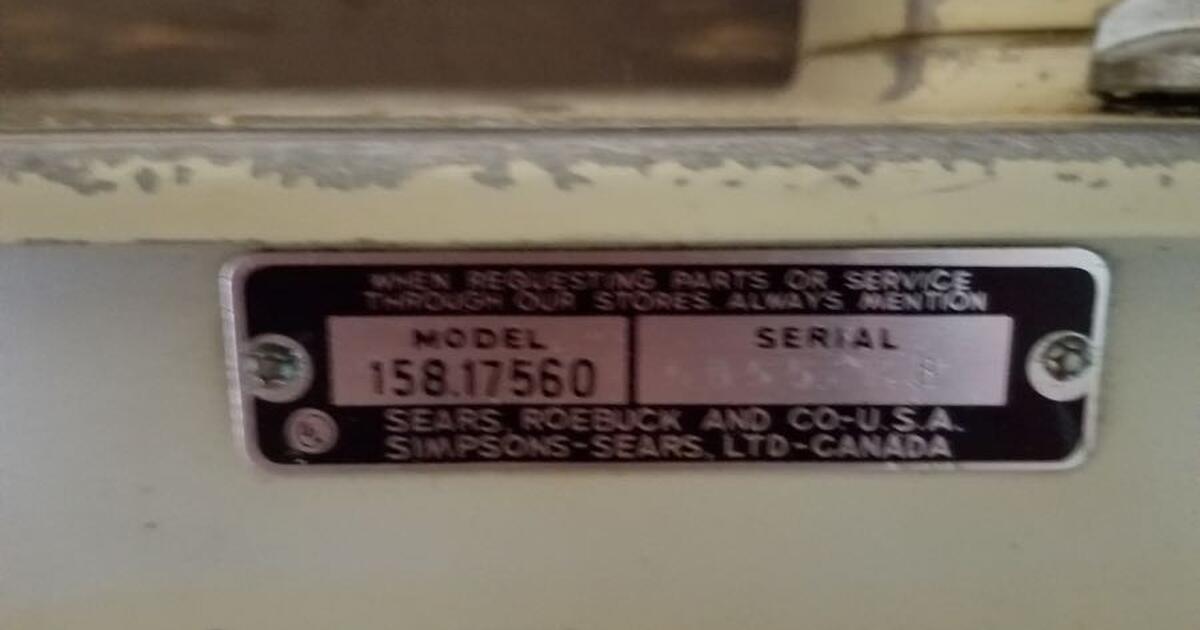 Vintage Sears Kenmore Sewing Machine for $30 in Phoenix, AZ | For Sale ...