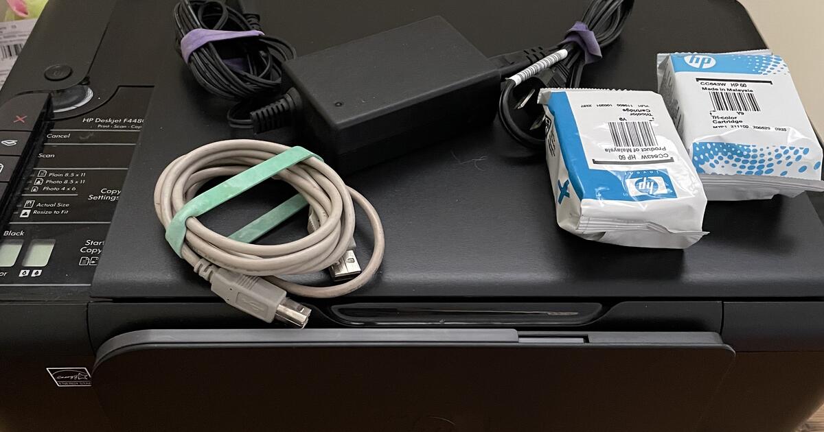 HP 4400 Printer With 2 Tricolor Cartridges for Free in San Francisco ...