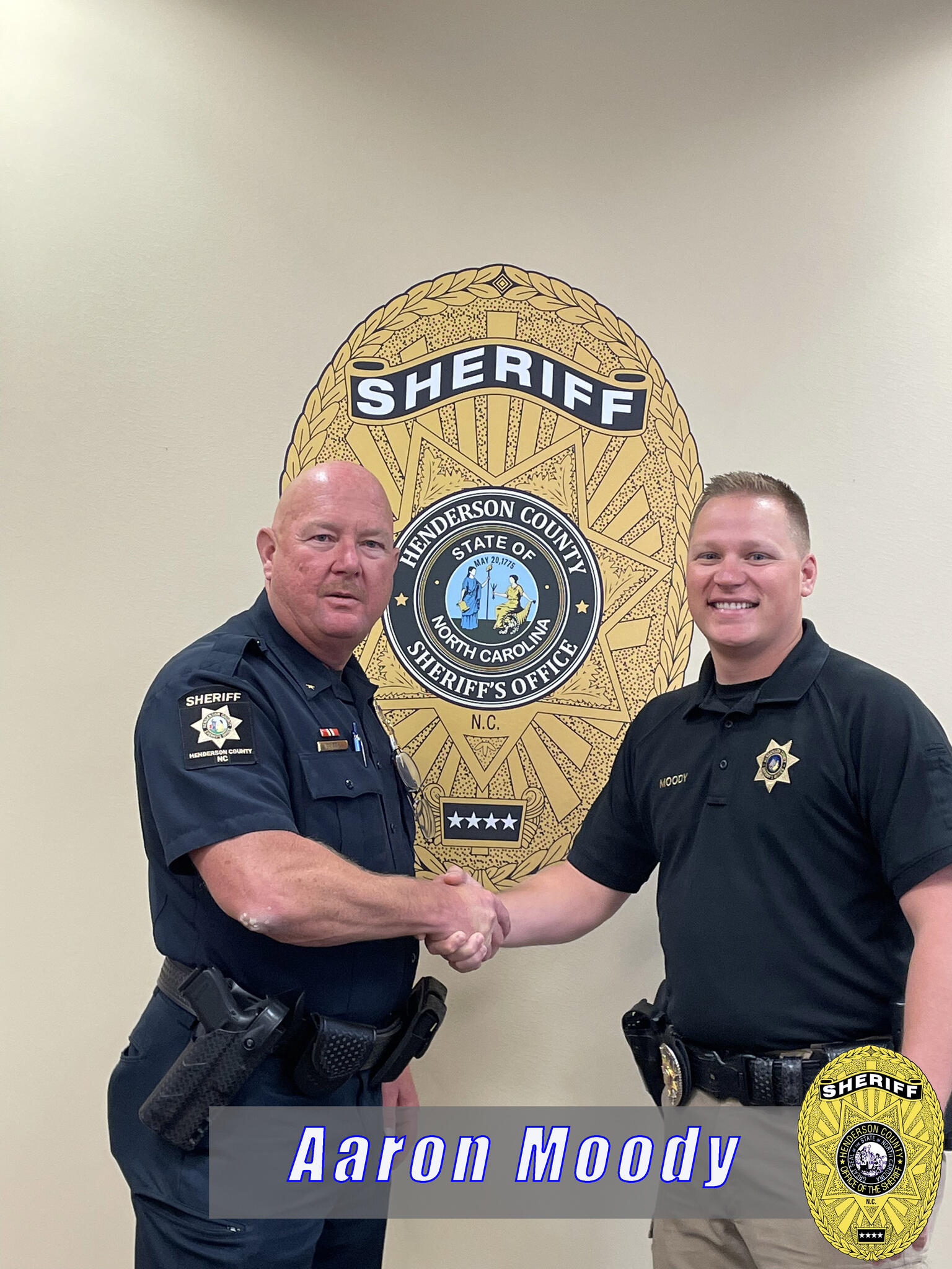 Congrats to Deputy Moody (Henderson County Sheriff's Office) — Nextdoor ...