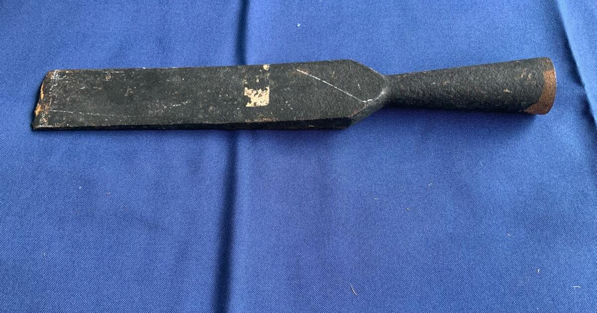 Antique primitive steel timber framing Chisel for $20 in Medina, WA ...