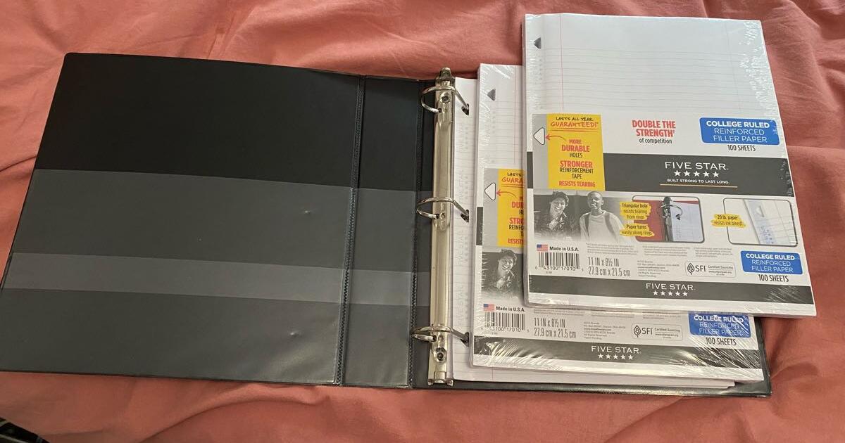 (Sale Pending) Binder with Filler Paper for Free in Davis, CA | For ...