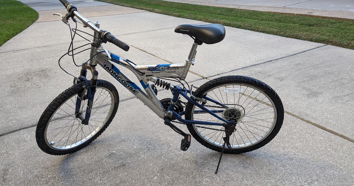 Mongoose Element Full Dual Suspension Mountain Bike for $195 in League ...