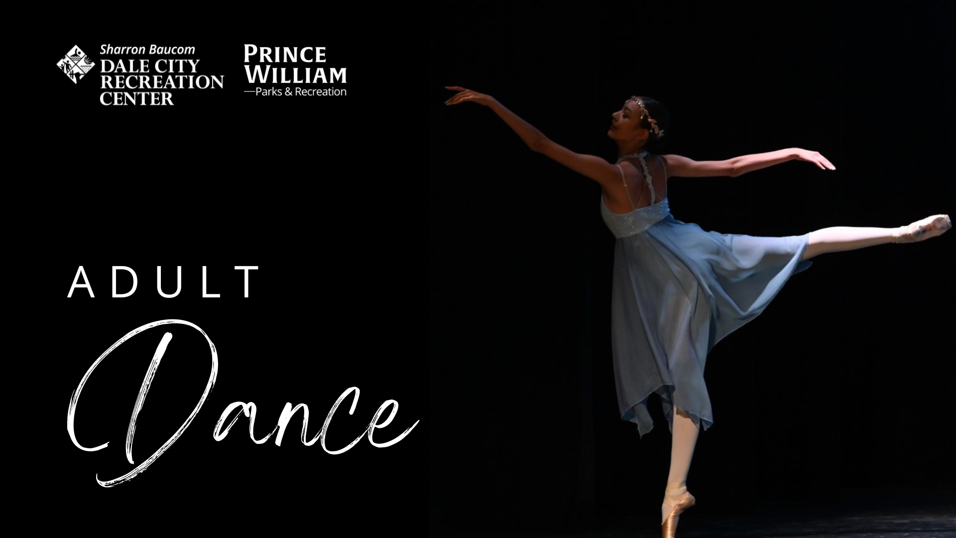 🩰 Adult dance classes at Sharron Baucom Dale City Recreation Center ...