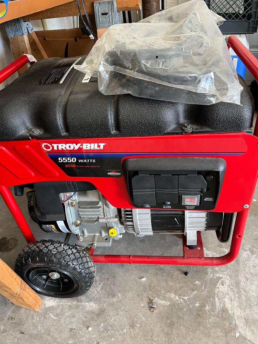 Troy Bilt Generator - Never Used for $280 in Sarasota, FL | For Sale ...