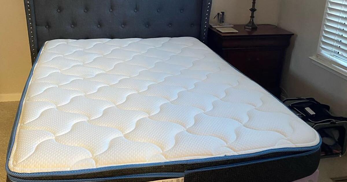 Bed frame, mattress, box spring, topper. for Free in Kapaa, HI | For ...