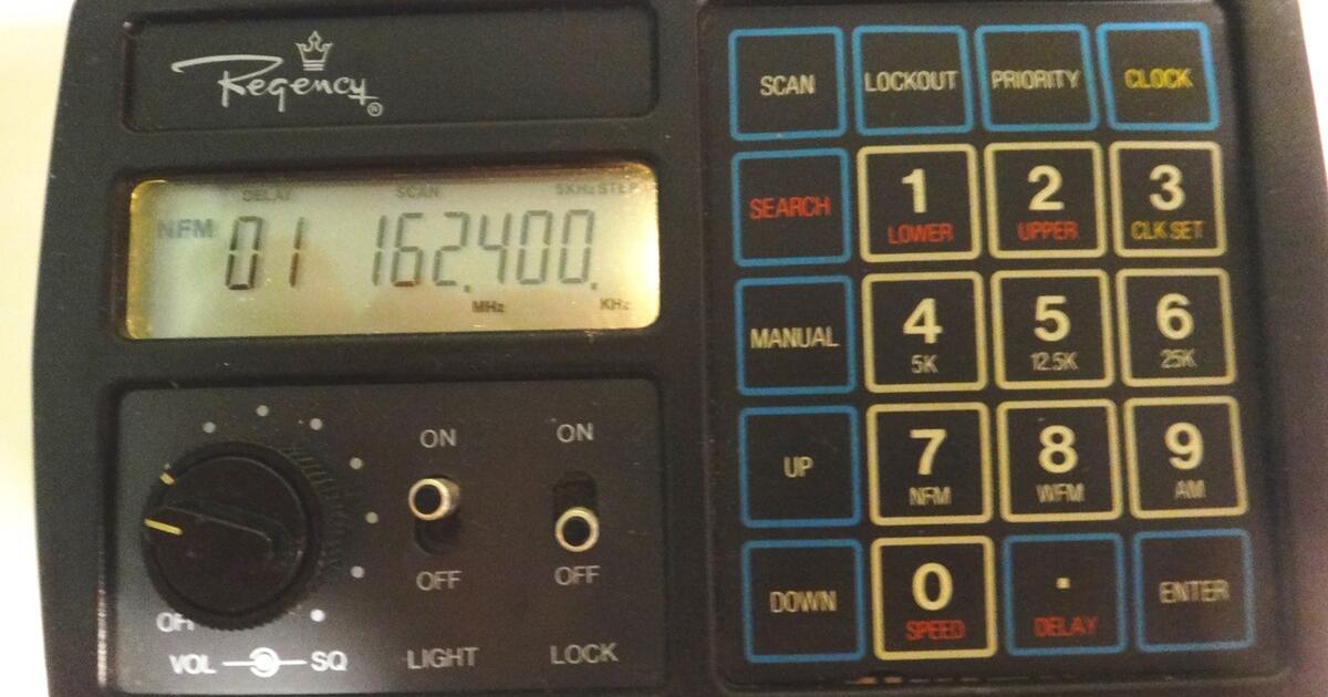 Regency Scanner MX5000 for $35 in Plano, TX | For Sale & Free — Nextdoor