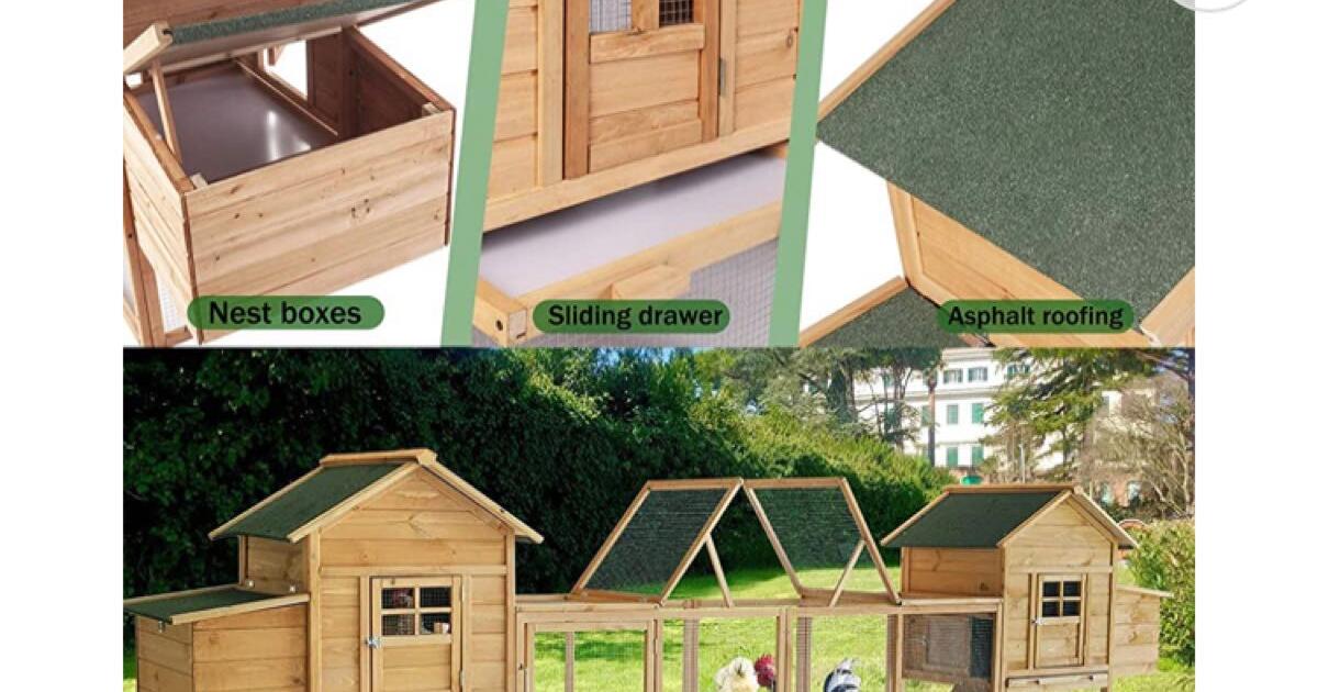 New In Box Double Chicken Coop for $350 in Dublin, CA | For Sale & Free ...