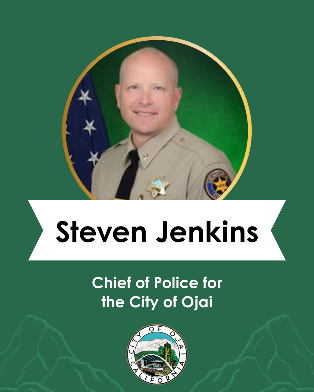 👮‍♀️ Join us in welcoming Captain Steven Jenkins as the next Chief of ...