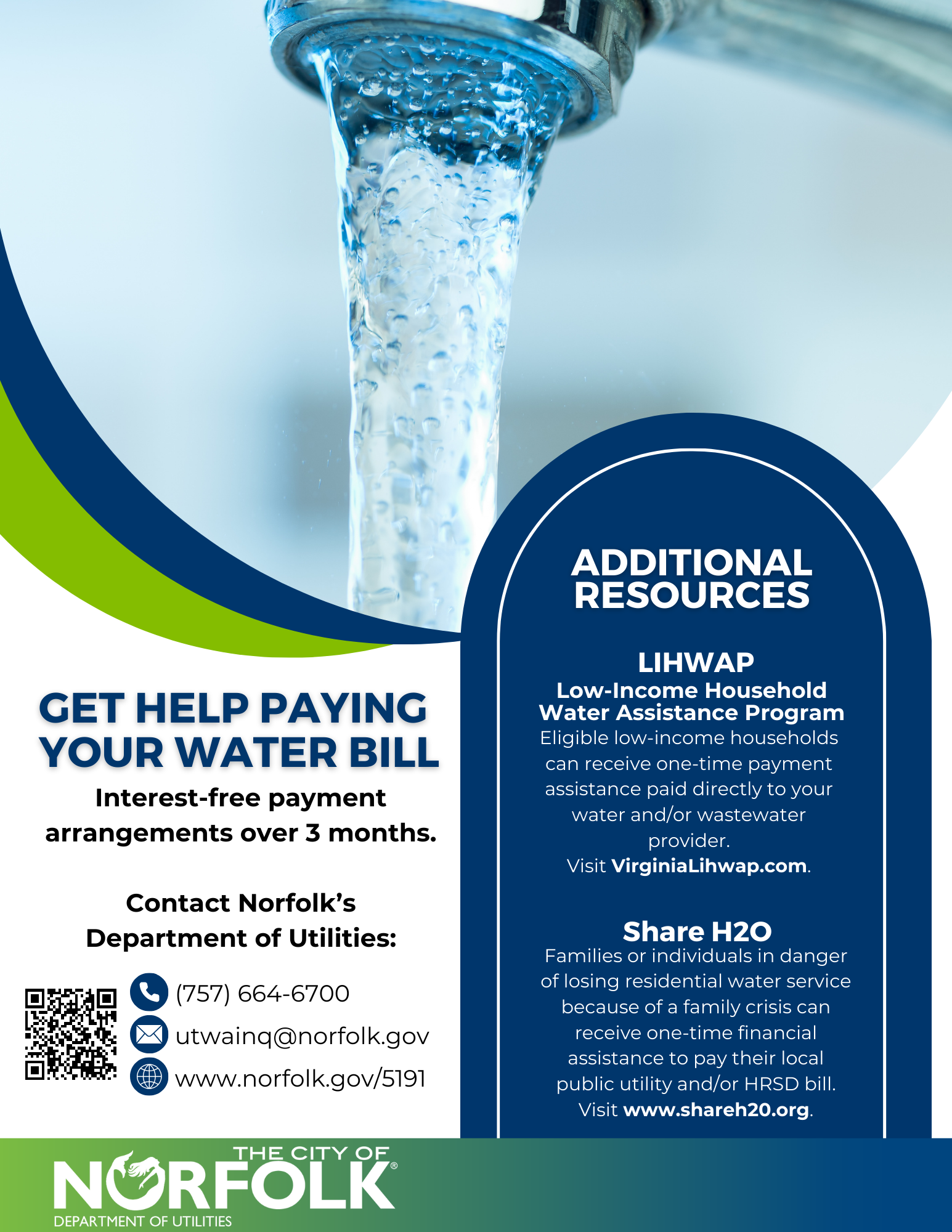 Water Bill Payment Assistance (City of Norfolk) — Nextdoor — Nextdoor
