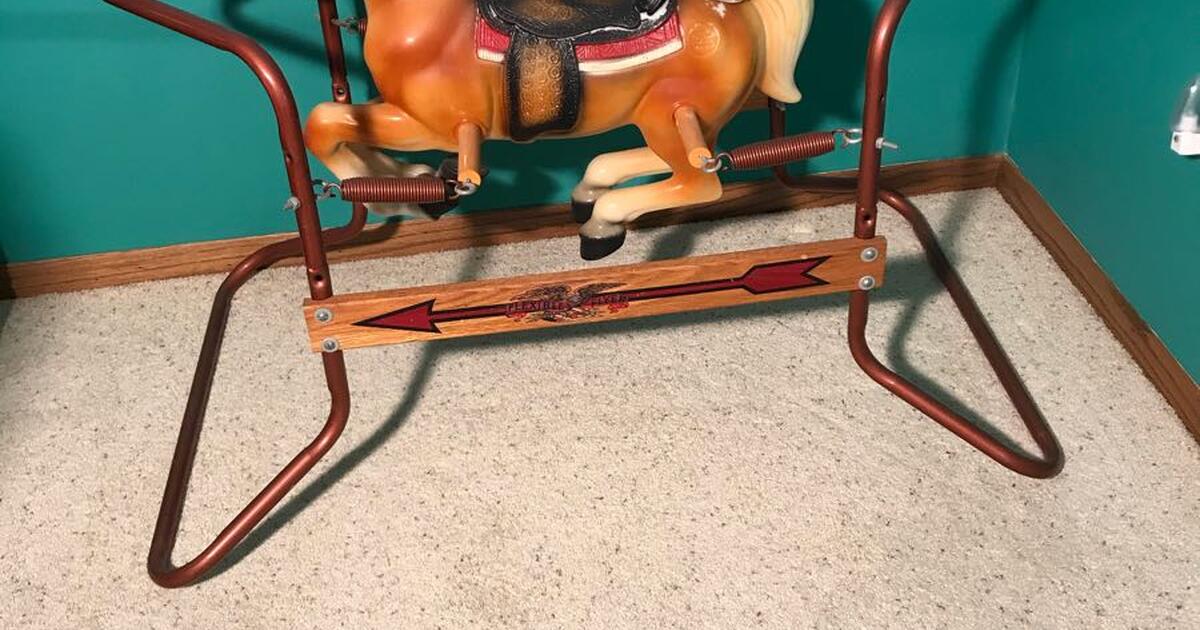 Flexible Flyer spring action rocking horse for $50 in Germantown, WI ...