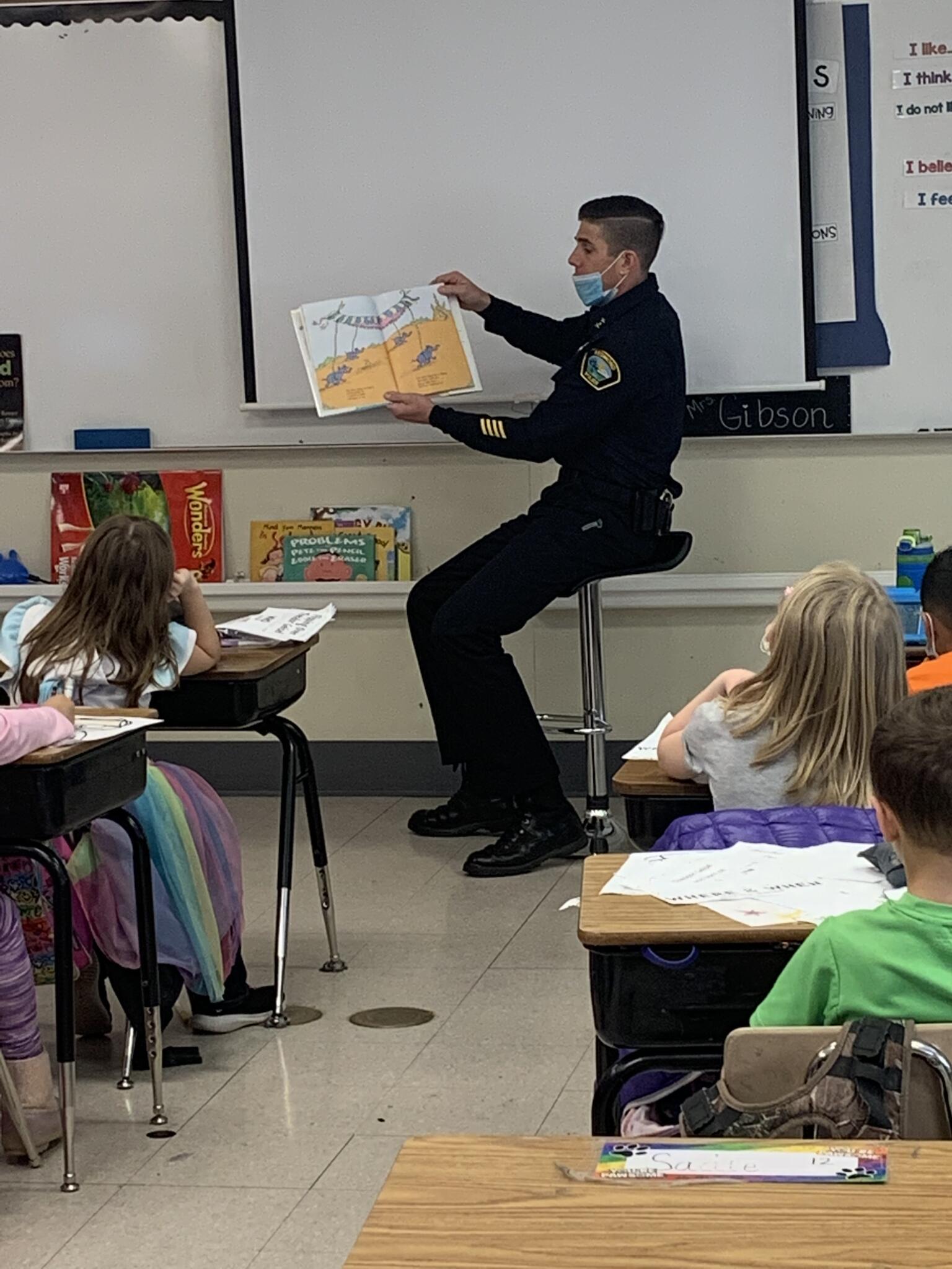 Chief Lewis Reads Oh, the Places You’ll Go! by Dr. Seuss to Vern ...