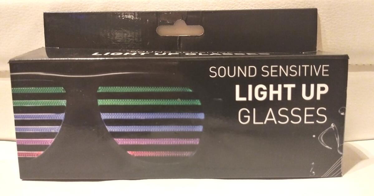 Sound Sensitive Light Up Glasses for $5 in Skokie, IL | For Sale & Free ...