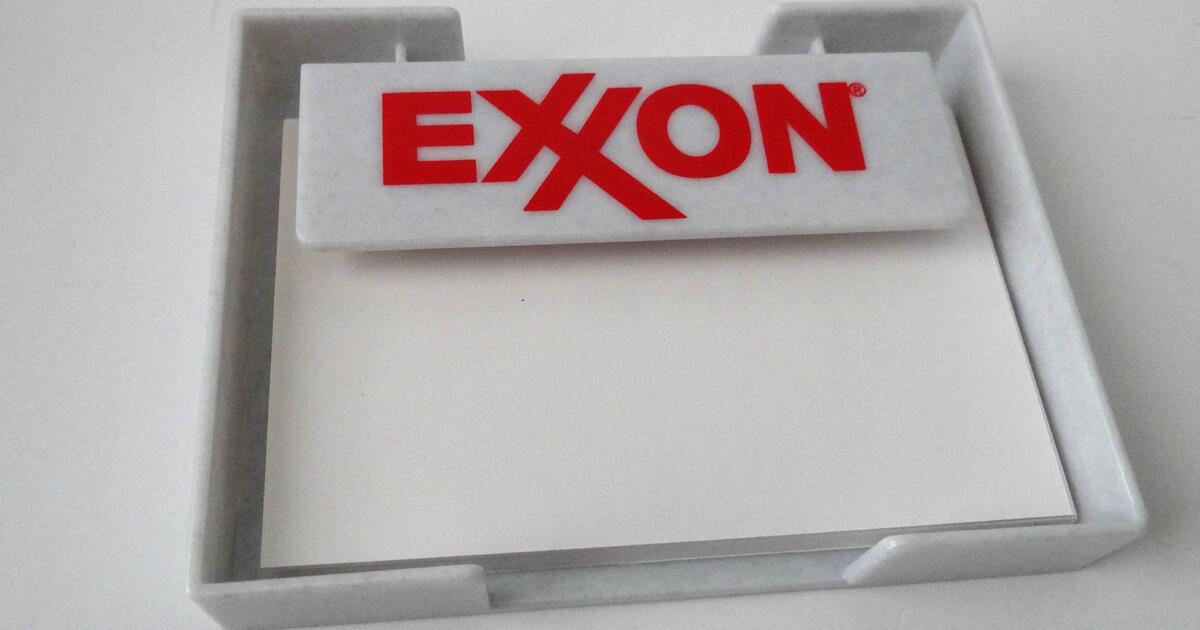 Exxon desk paper holder for $12 in Humble, TX | For Sale & Free — Nextdoor