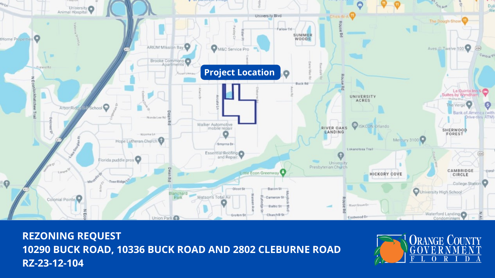 3/4 Community Meeting: Rezoning Request at 10290 Buck Road, 10336 Buck ...