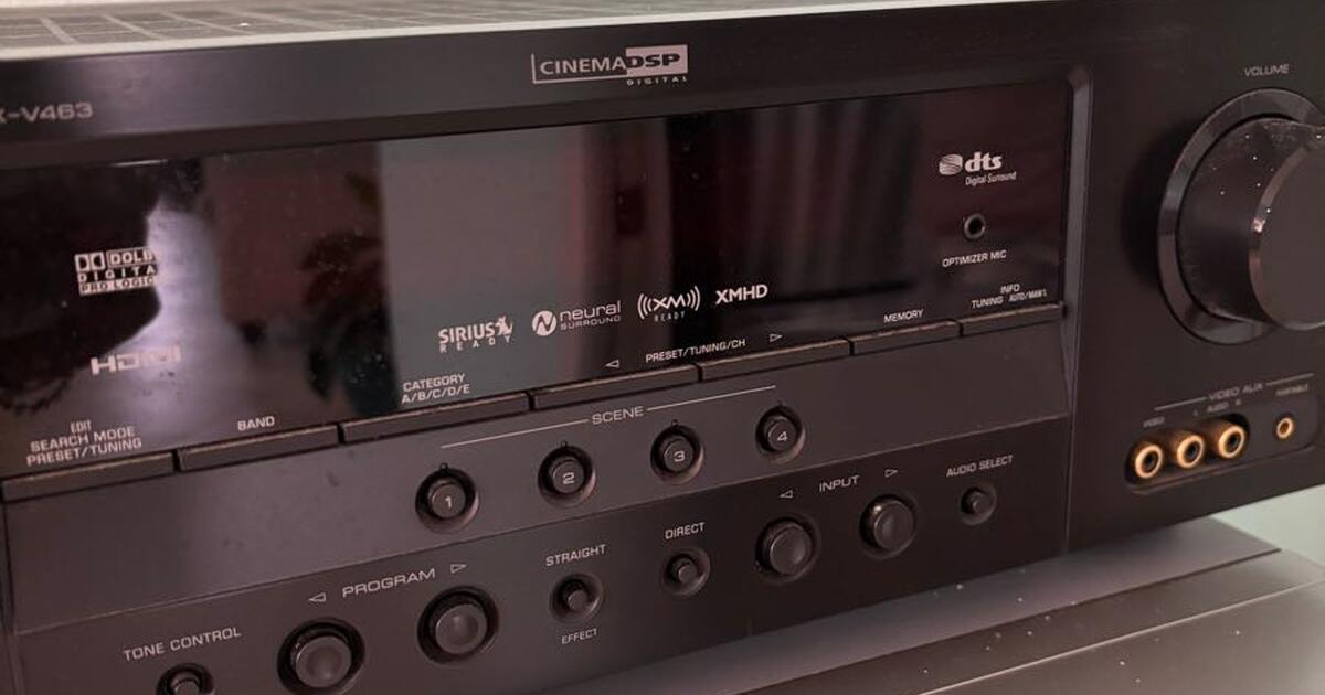 Yamaha RX-V463 AV Receiver for $75 in Englewood, FL | For Sale & Free ...