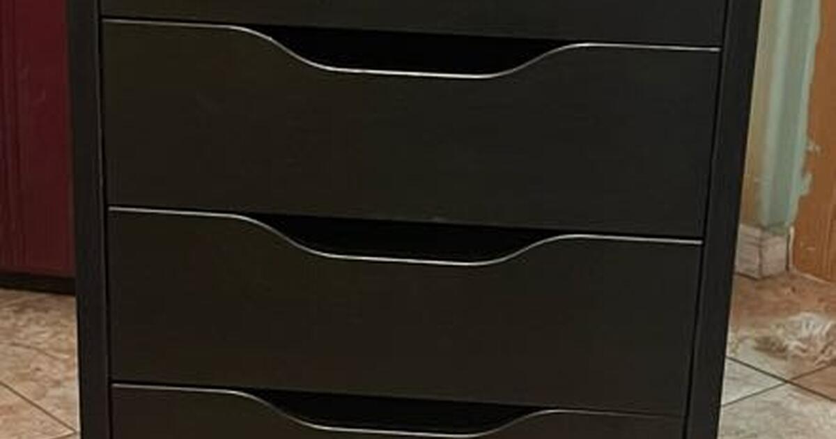 IKEA Alex Drawer Black-Brown for $180 in Kissimmee, FL | For Sale ...