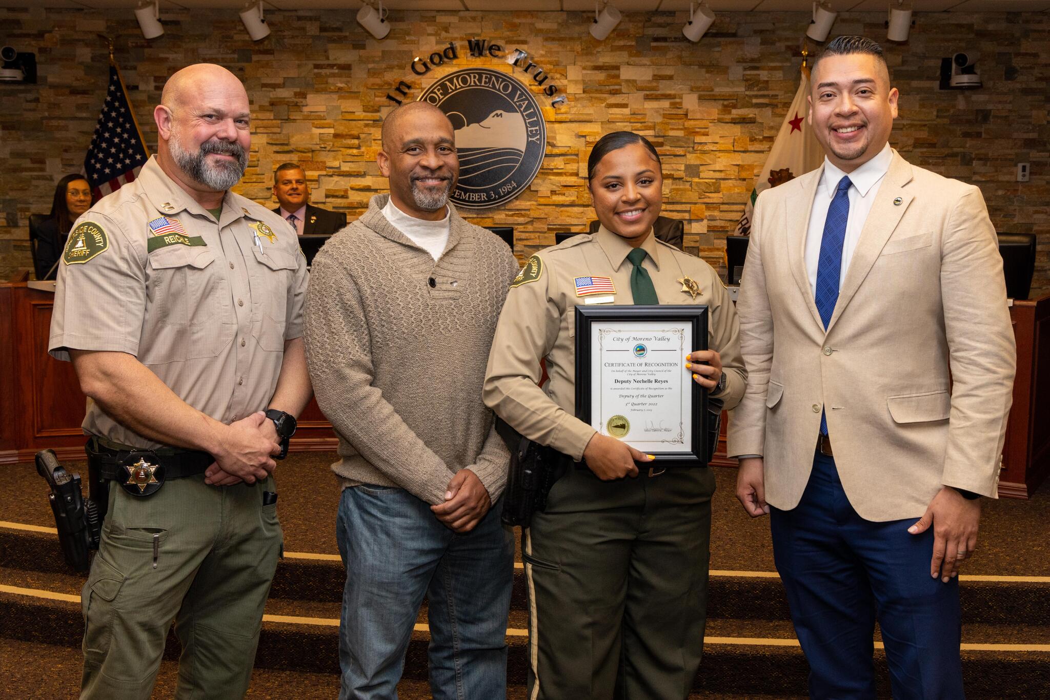 At last night’s meeting, the Moreno Valley City Council and Police ...