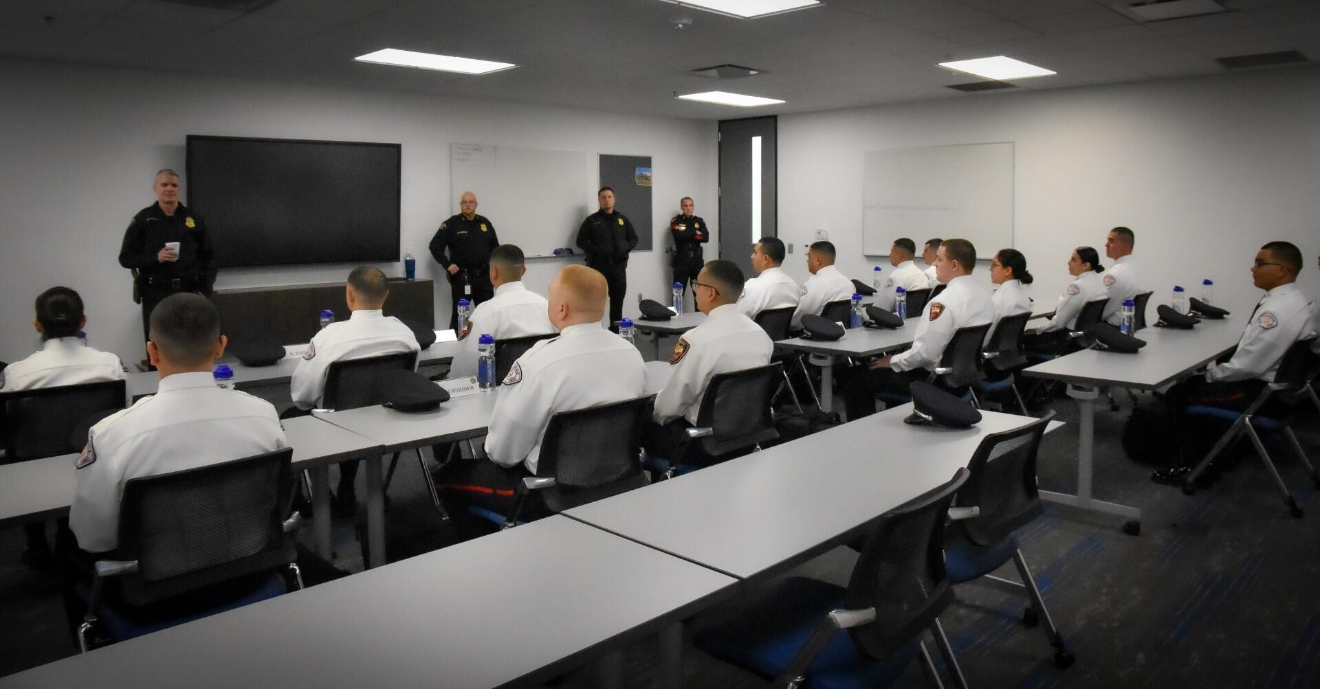 This morning, 17 individuals gathered to begin their journey as cadets ...