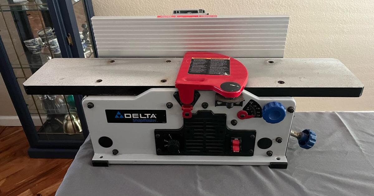 Delta Shop Master variable speed bench jointer for $60 in Cameron Park ...