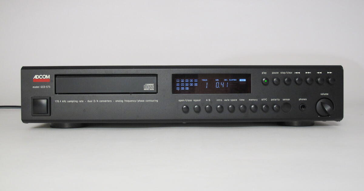 Adcom GCD-575 CD Player for $135 in Sarasota, FL | For Sale & Free ...