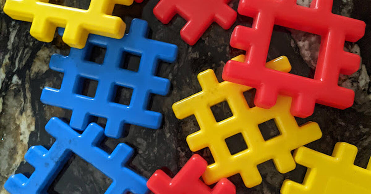 Little Tikes Mini Waffle Blocks set of 53 for $35 in Sarasota, FL | For ...