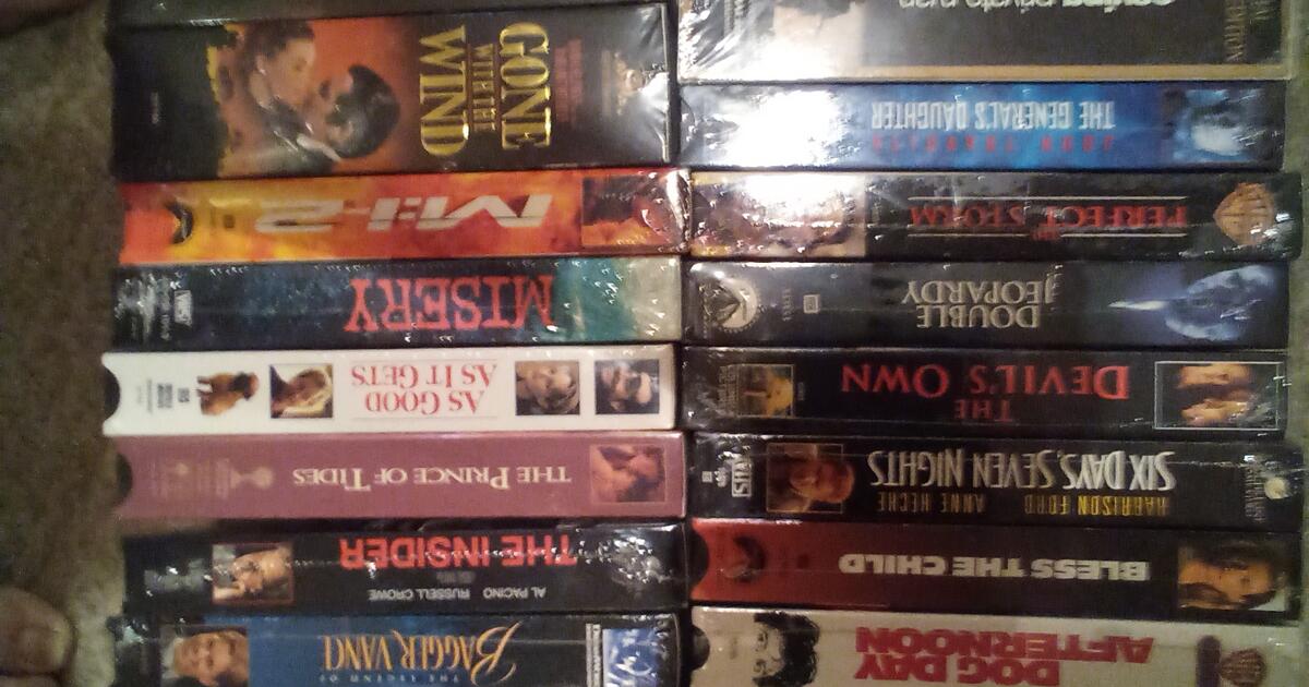 I have a large collection of CD's, VHS and DVD's for $1 in Verona, PA ...