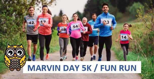 Kick off the 1st Annual Marvin Day Celebration with the Marvin Day 5K ...