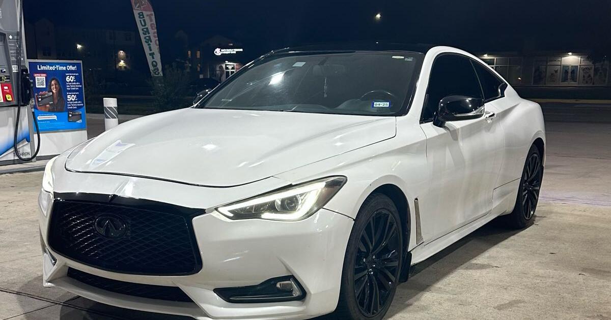 2017 Infiniti Q60 RWD 3.0L V6 Twin Turbo for $12000 in Katy, TX | For ...
