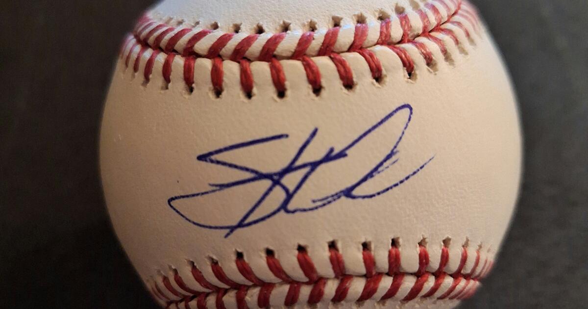 JSA certified Steele Walker signed / autographed Rawlings Official ...