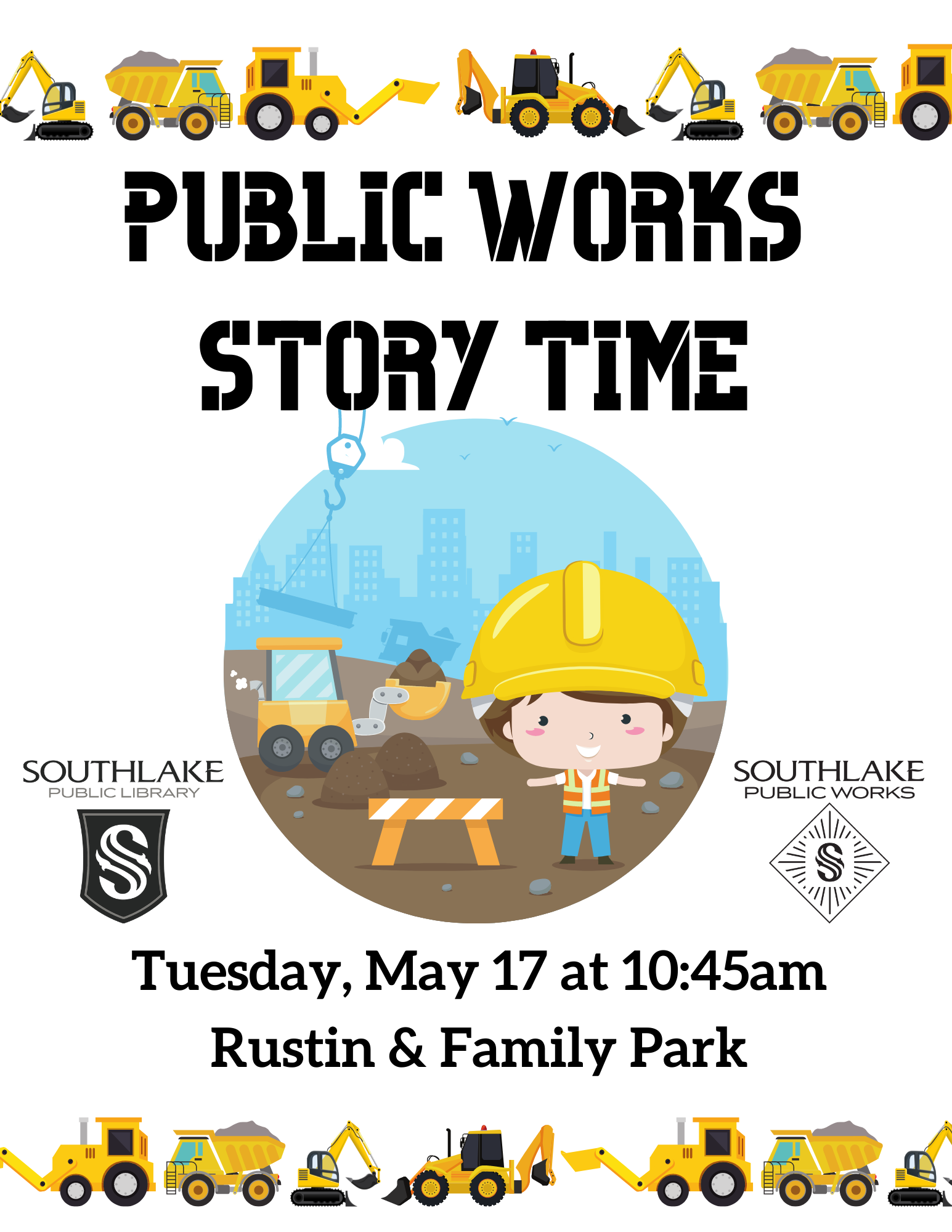 Public Works Week - Story Time at the Southlake Library (City of ...