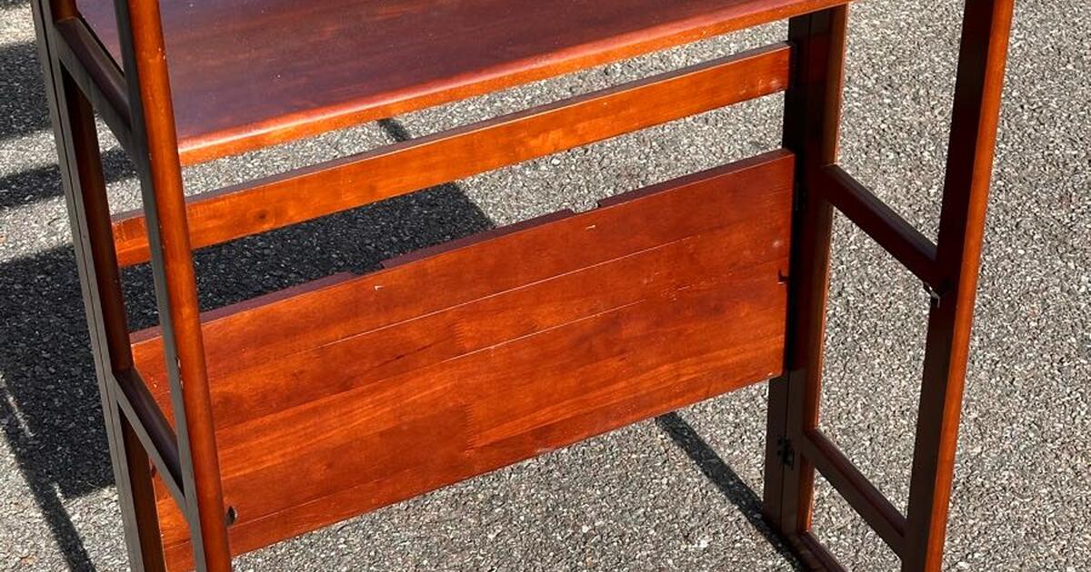 The Container Store Solid Wood Folding Hutch for $10 in Darien, CT | For Sale & Free — Nextdoor