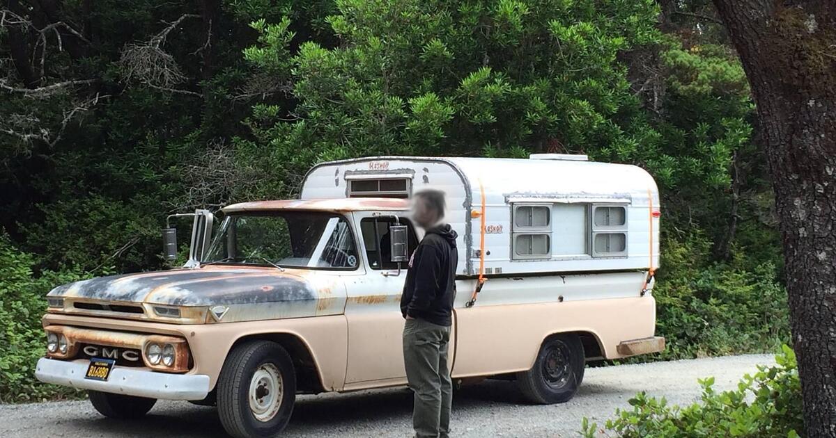 1962 GMC with Alaskan camper and utility trailer for $10000 in Santa ...