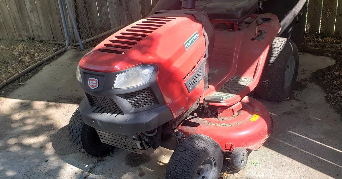 Craftsman Riding Lawnmower With Bagging System for $50 in Stacy, MN ...