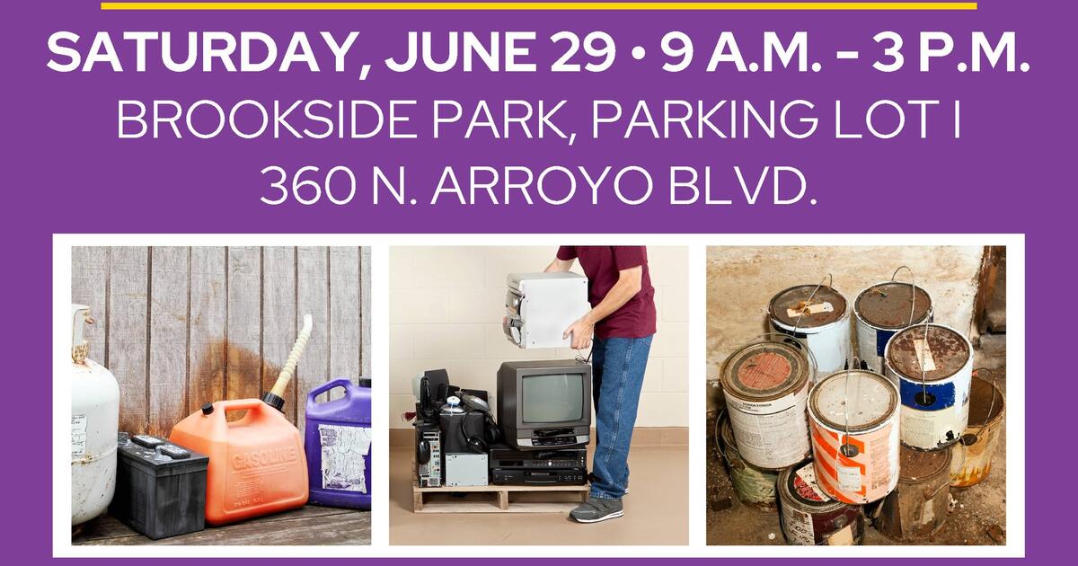 All residents of Los Angeles County are invited to a one-day collection ...