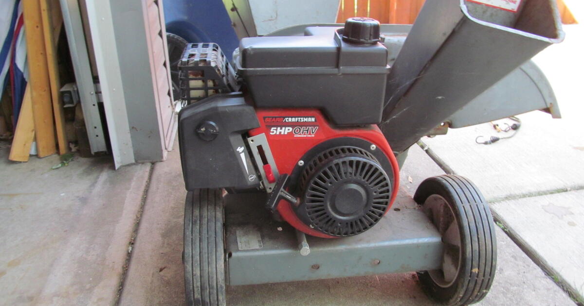 SEARS CRAFTSMAN WOOD CHIPPER (SHREDDER) for $50 in Elmhurst, IL | For ...
